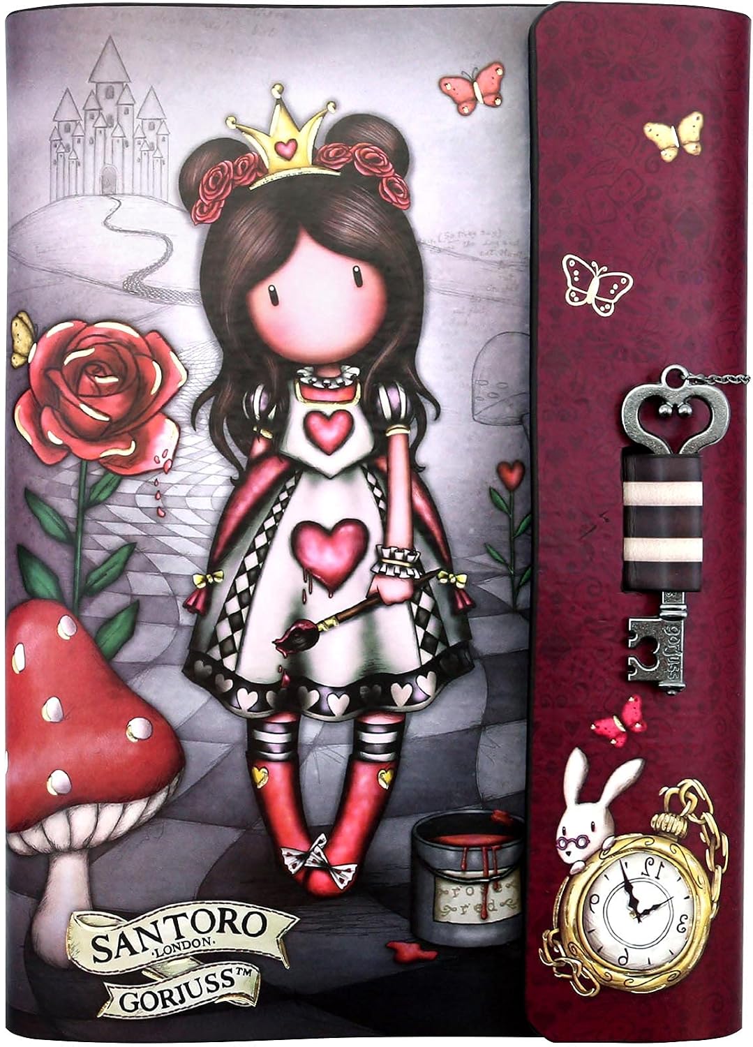 Santoro Gorjuss - Wraparound Notebook - Finding My Way : Amazon.co.uk ...