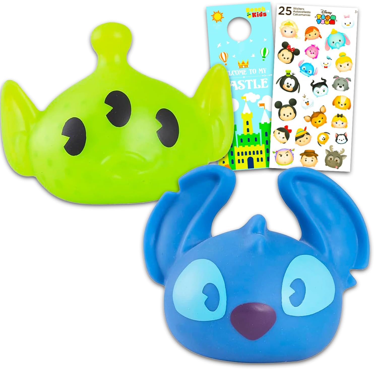 Amazon.com: Disney Squishy Toys for Kids - Bundle with Stitch and Toy ...