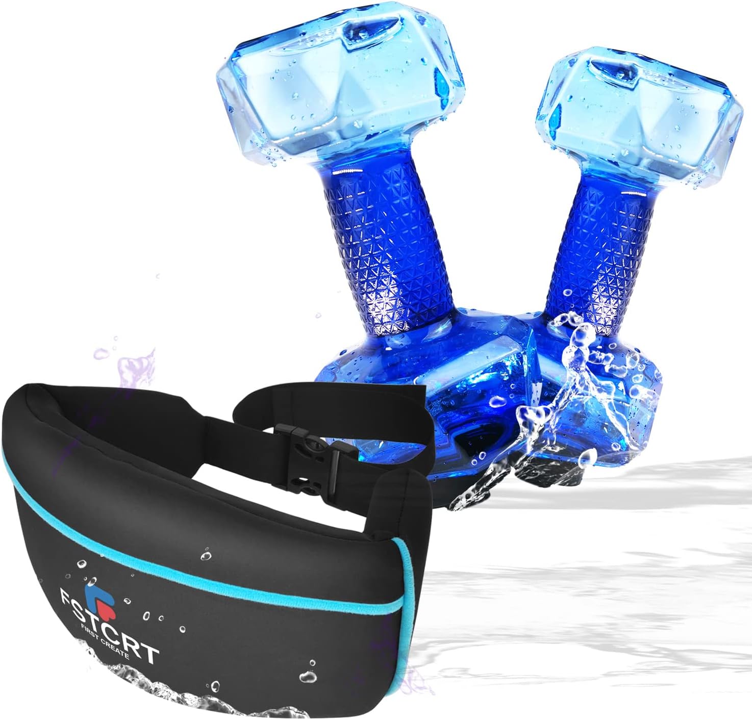 Amazon.com : Fstcrt Water Weights for Pool Exercise Set, Pool Weights ...