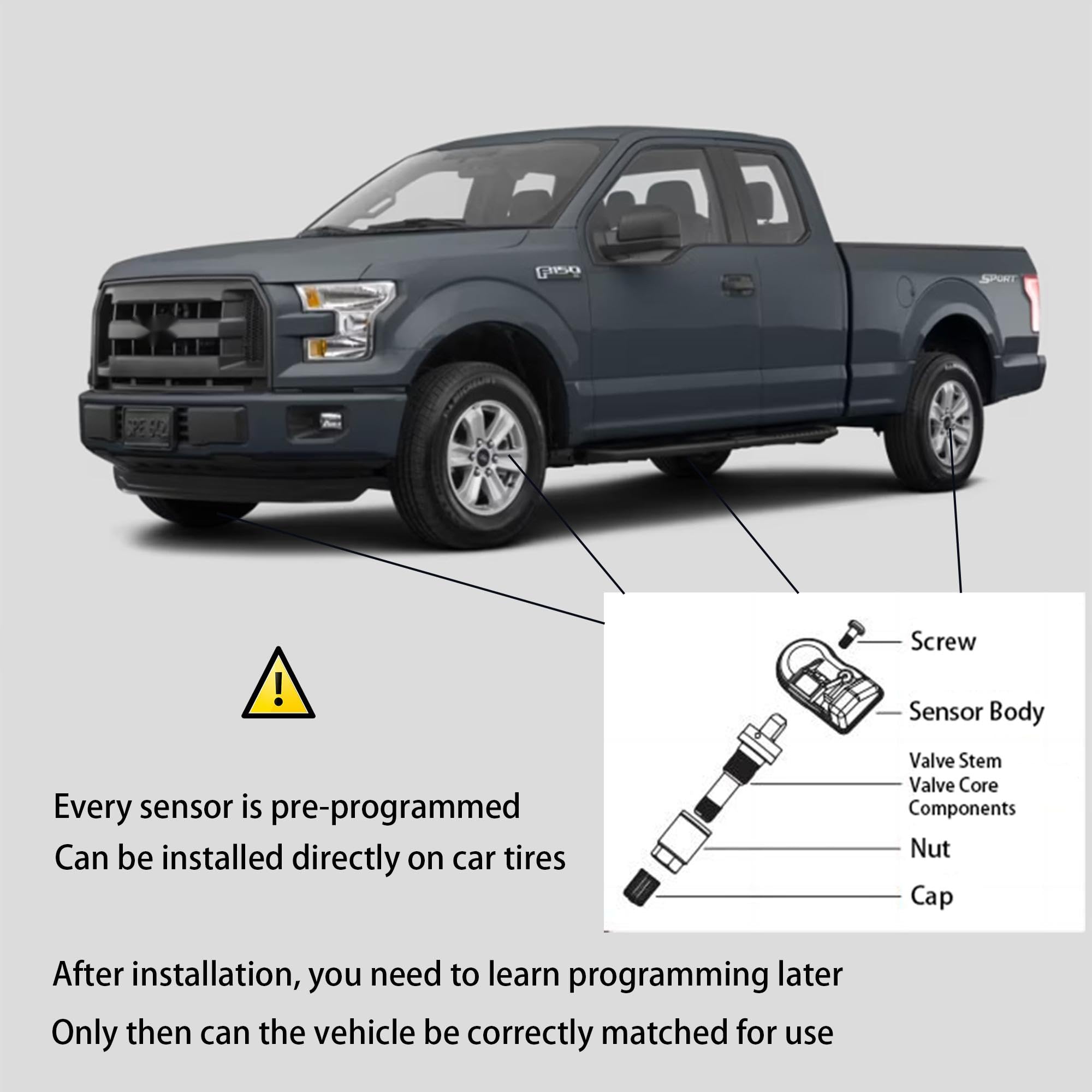 2016 Ford F150 Tire Pressure Sensor