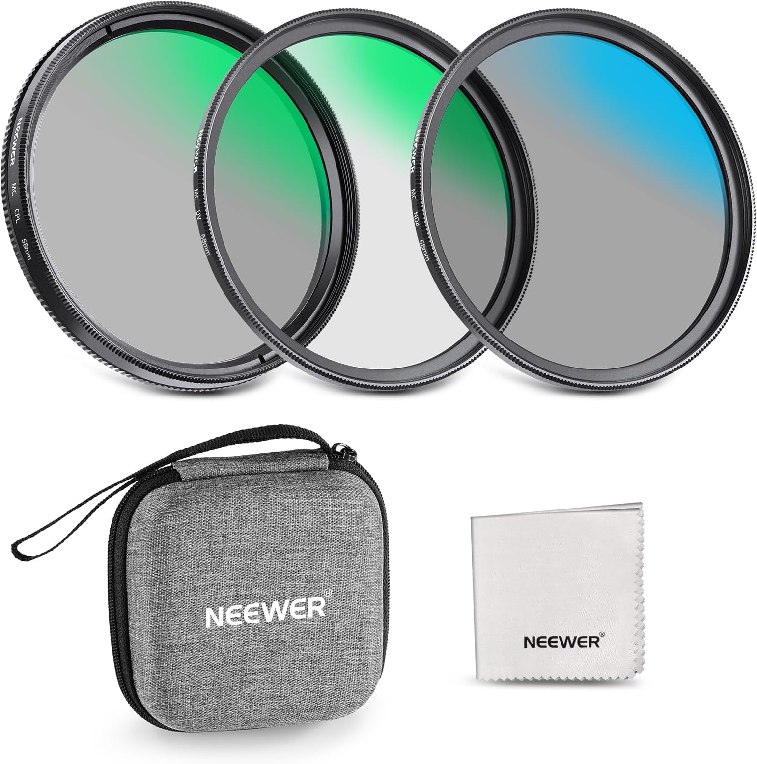Amazon.com : Tiffen 58mm Photo Twin Pack Filters : Camera Lens Filters ...