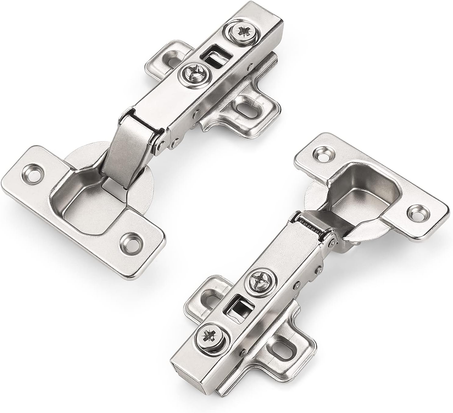 Mini Blum Full Overlay 26mm 90 deg. Clip-On Hinges, Pair - Cabinet And ...