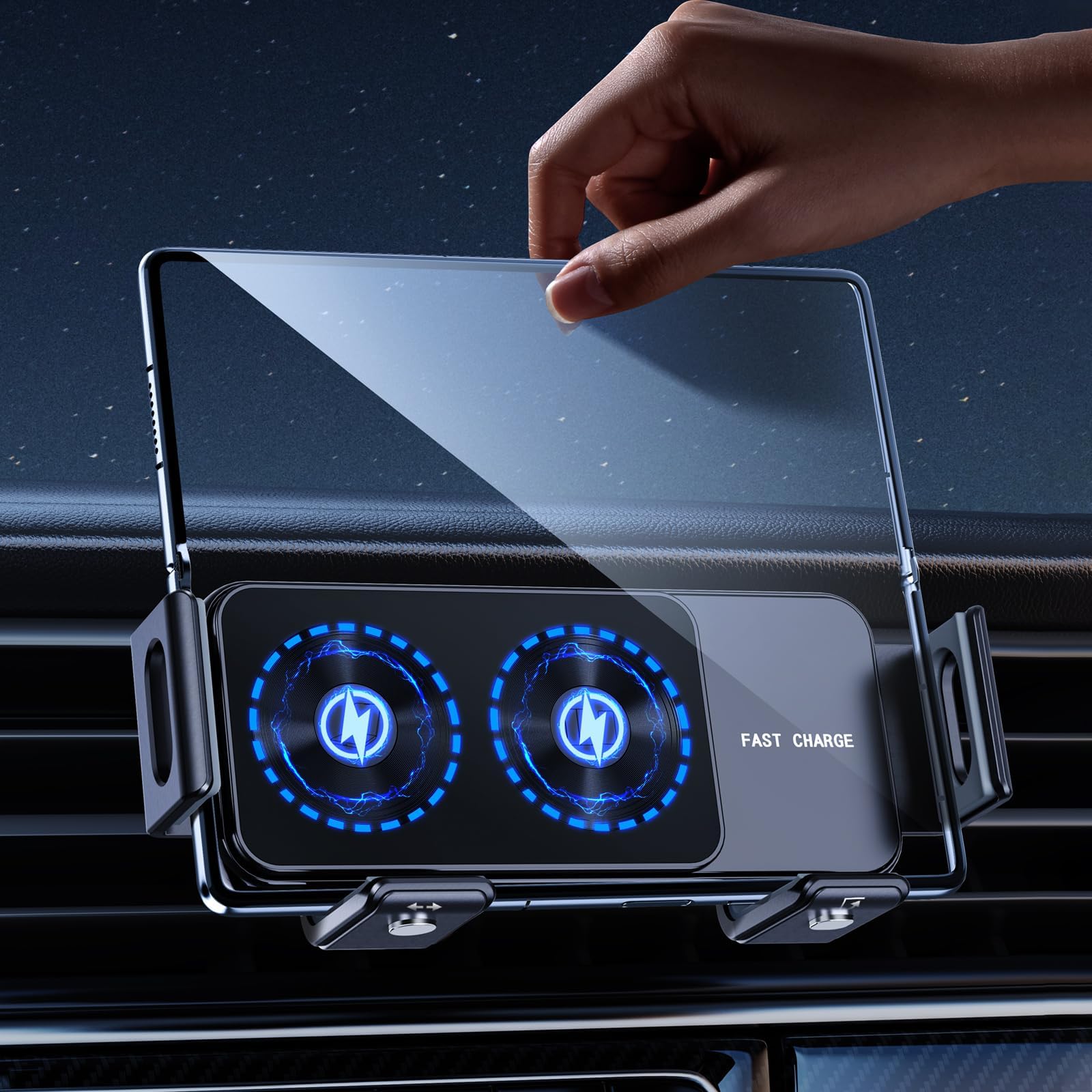 Amazon.com: DICMKY Wireless Car Charger for Samsung Galaxy Z Fold 7 6 5 ...