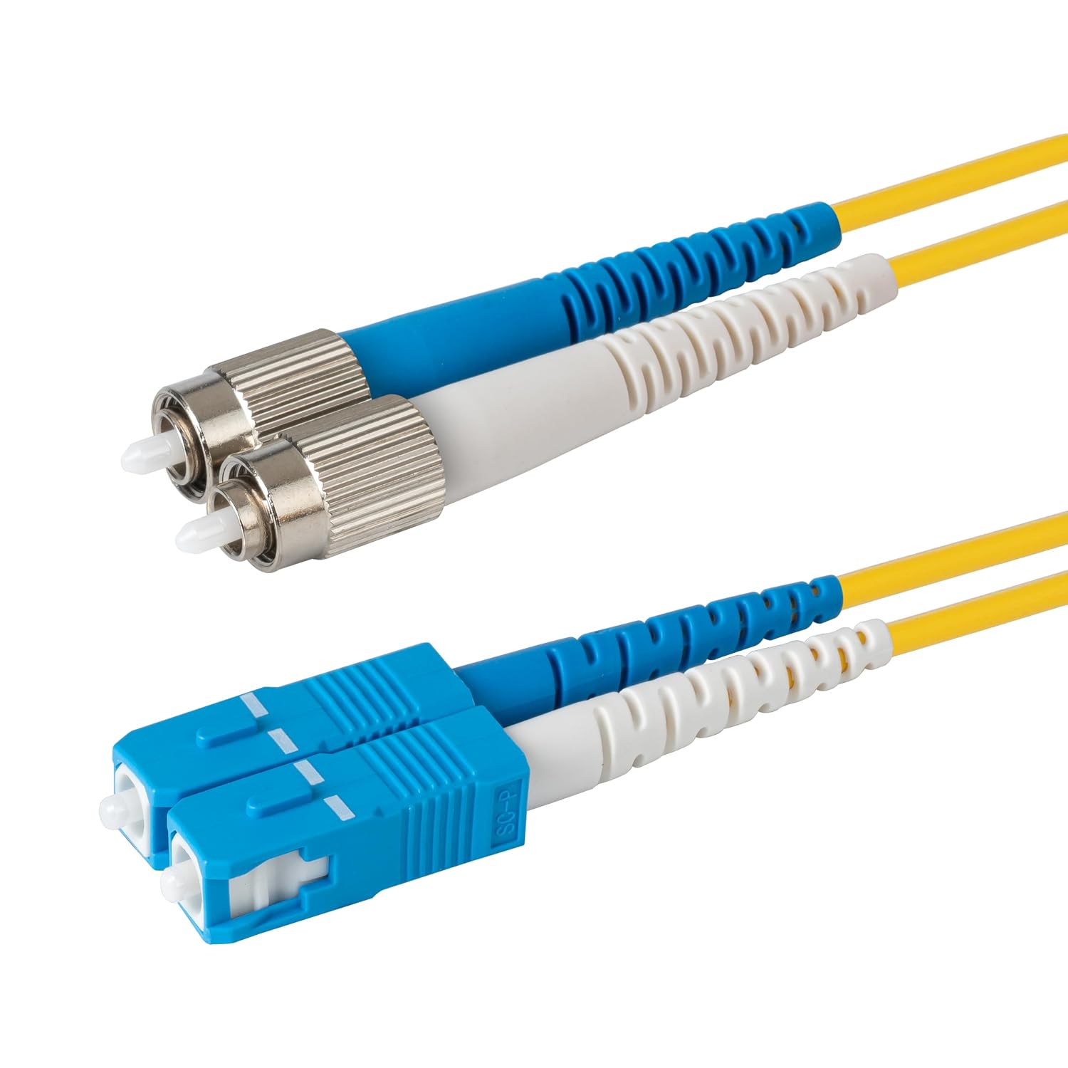 Amazon.com: SpeedyFiberTX 1-Pack 0.2 Meter SC/U to FC/U Fiber Optic ...