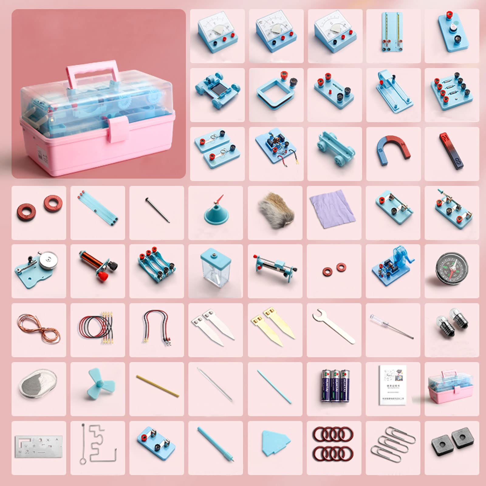 Buy DFGENLY Physics Electric Circuit Learning Starter Kit, Science Lab ...