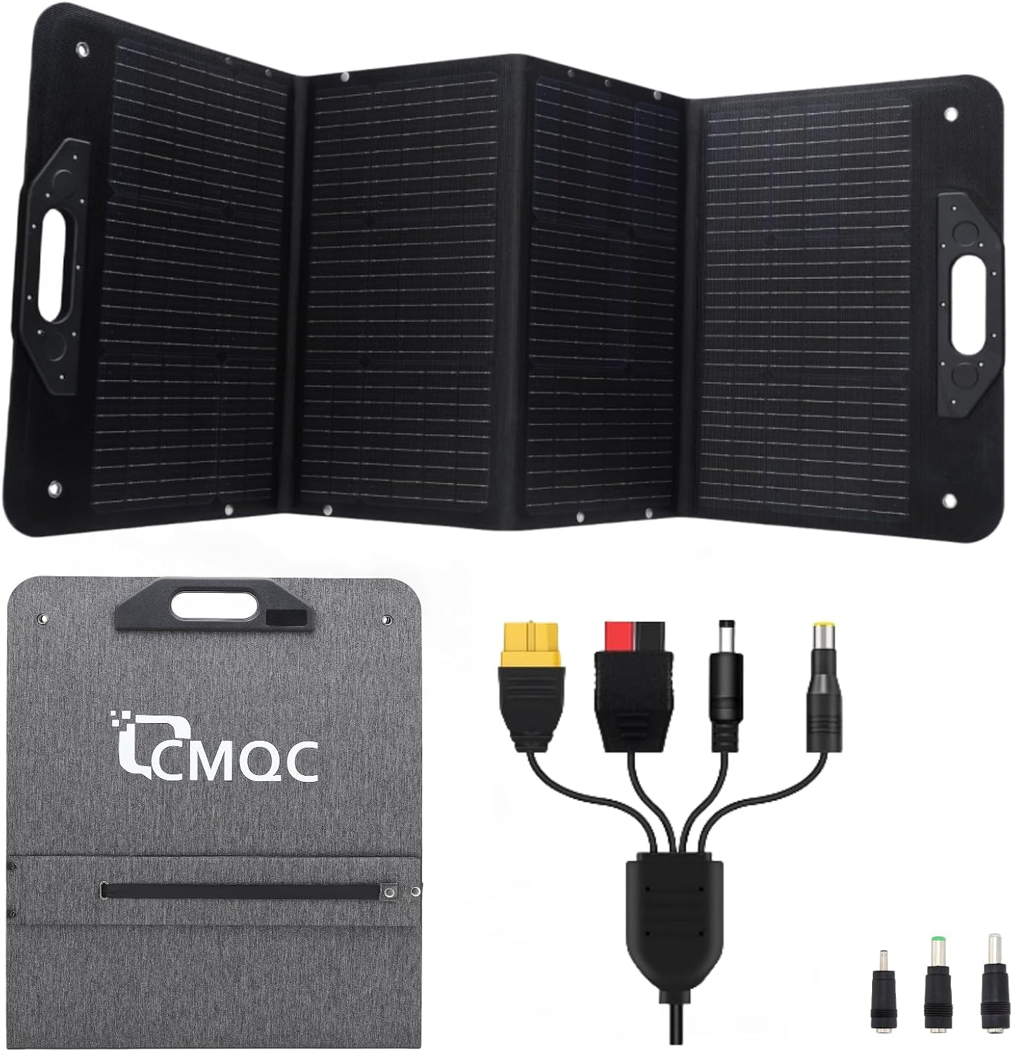 Amazon.com : CMQC Portable Solar Panel 200W Foldable Solar Charger 36V ...