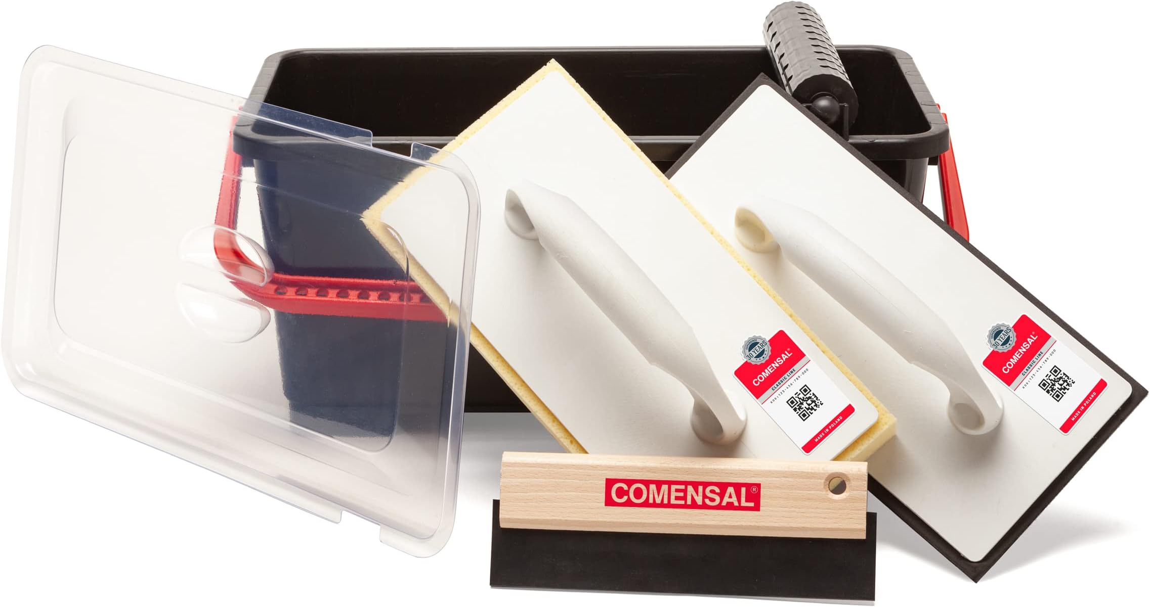 COMENSAL® Tile Cleaning Set 7pcs 12 L - Tiling Bucket - Washboy Tile ...