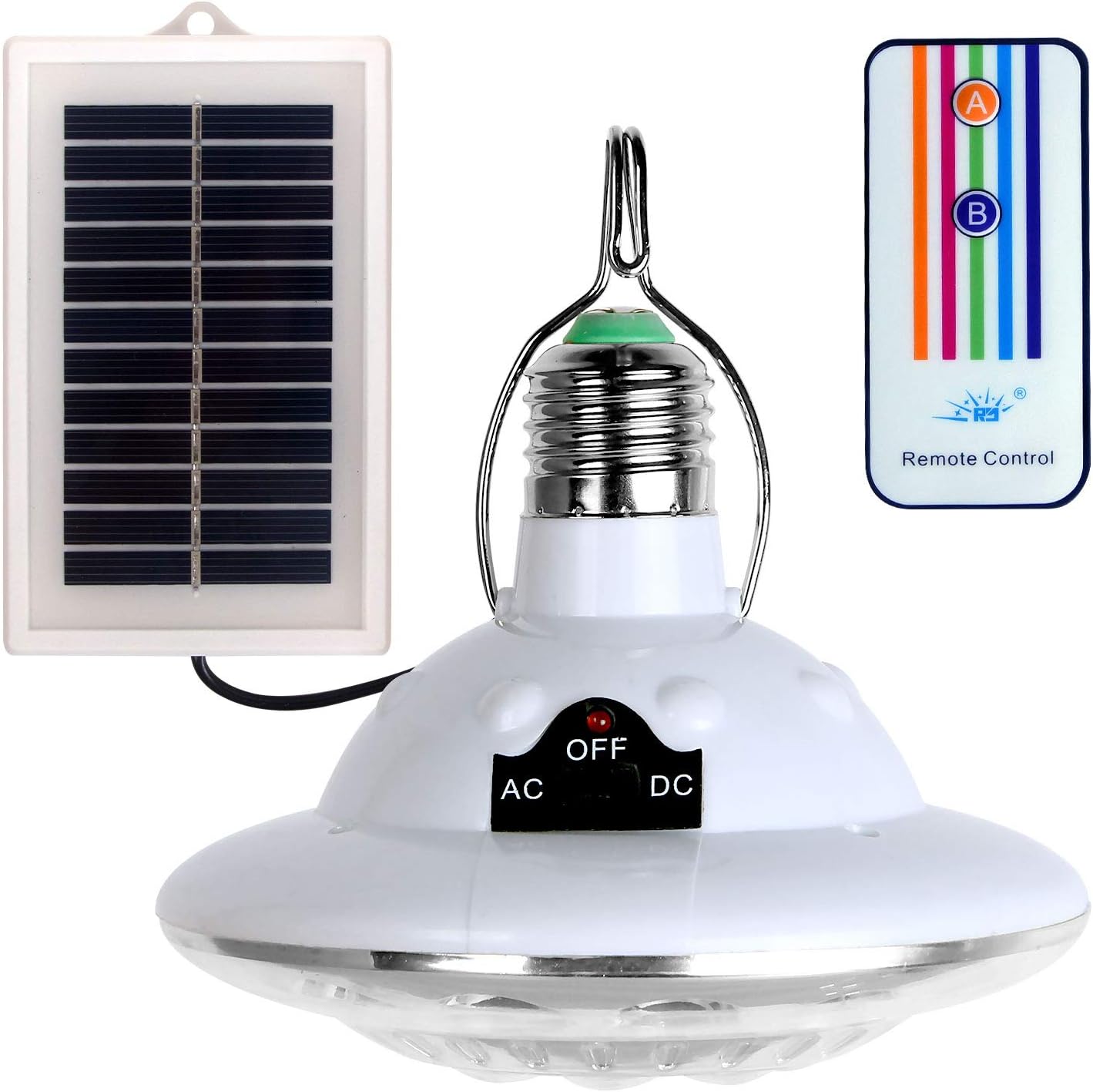 LISOPO 22LED Solar Remote Control Lights,Portable Outdoor Solar Lamp ...