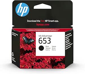 Hp 653 Black Original Ink Advantage Cartridge - 3Ym75Ae : Buy Online at ...