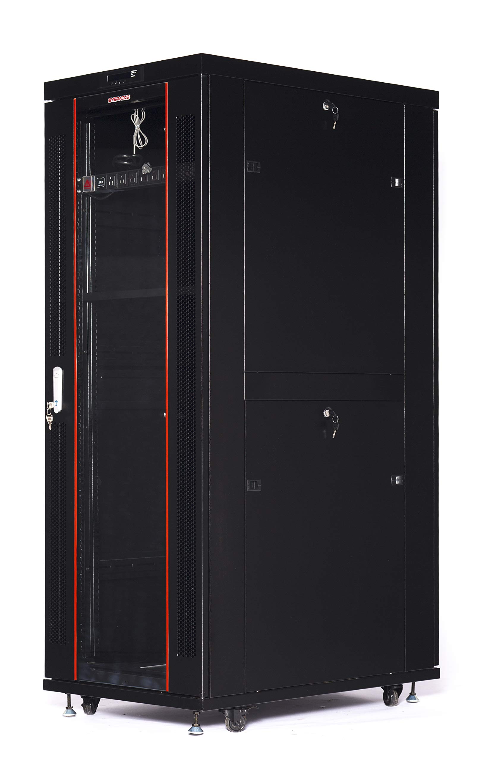 Buy 32U 32" Deep Server Rack Cabinet LED Screen IT Data Network ...