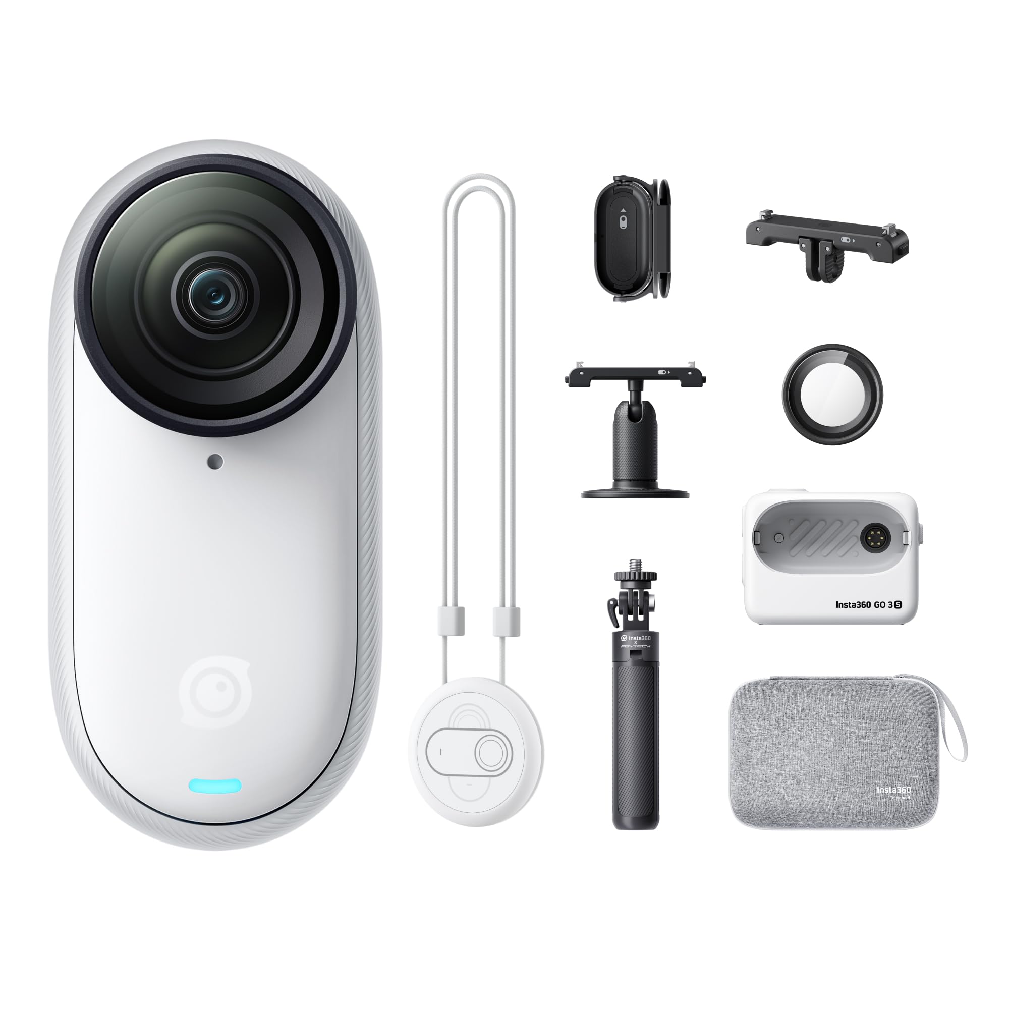 Amazon.com : Insta360 GO 3S - 128 GB Family Bundle White 4K Tiny ...