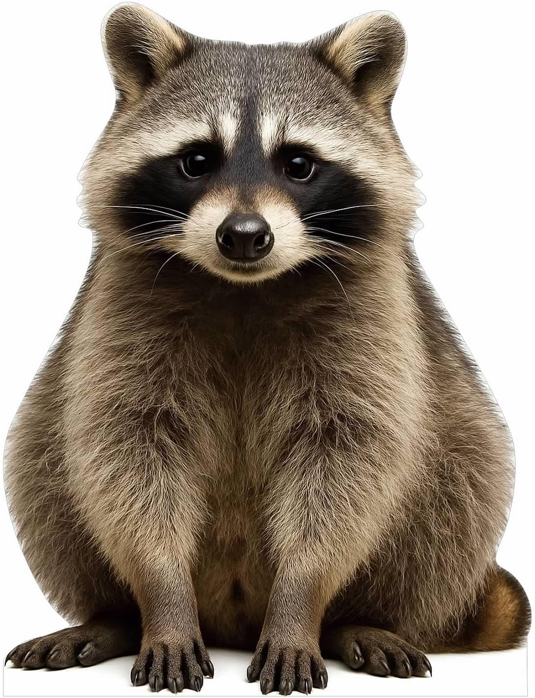 Amazon.com: Raccoon Cardboard Cutout 2 Feet – Life-Size Realistic ...