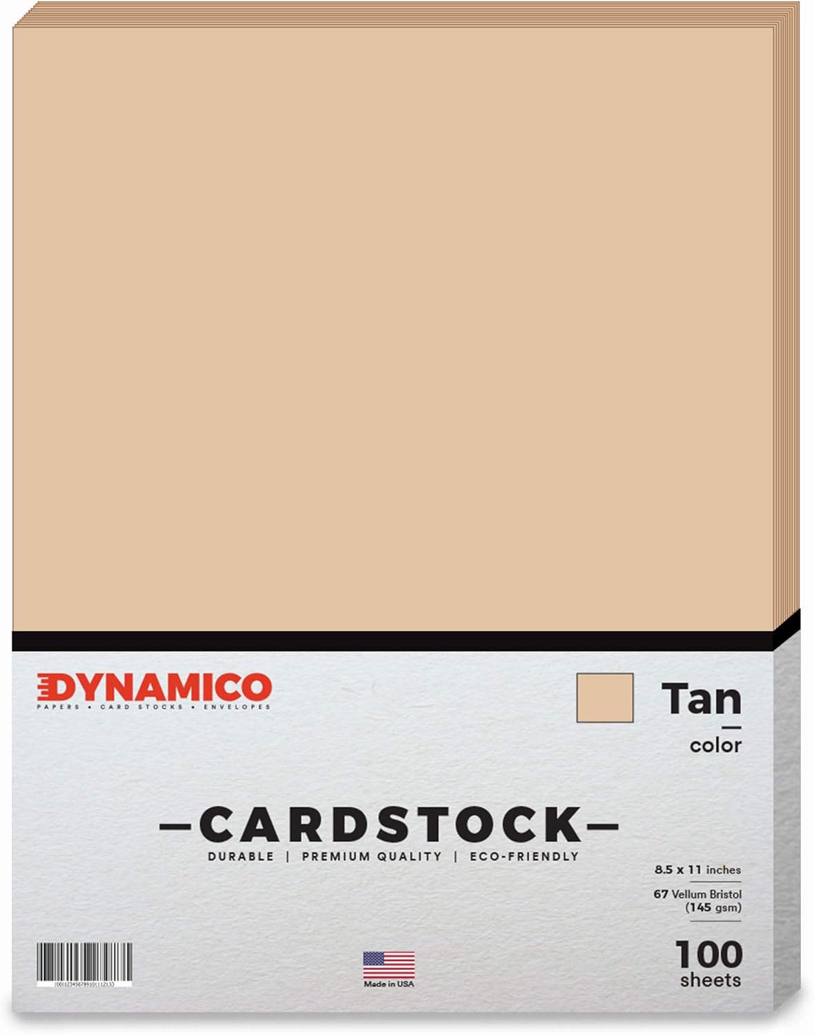 Amazon.com : Tan 8.5 x 11" Pastel Color Cardstock Paper - for Cards and ...