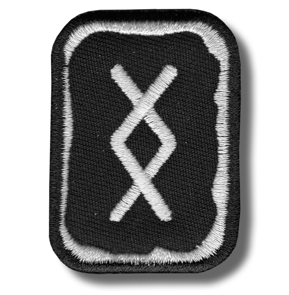 Amazon.com: Ingwaz rune - embroidered patch, 4 X 5 cm : Clothing, Shoes ...