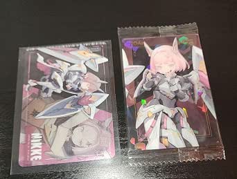 Amazon.co.jp: NIKKE Noah Metallic Pass Wafer Card Set : Toys & Games