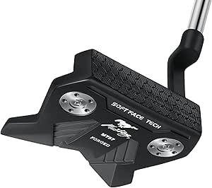 PGF Mustang - Putter de cuello de fontanero con hoja y mazo forjado ...