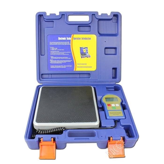 Buy BACOENG Digital Electronic Refrigerant Charging Weight Scale 220lbs ...