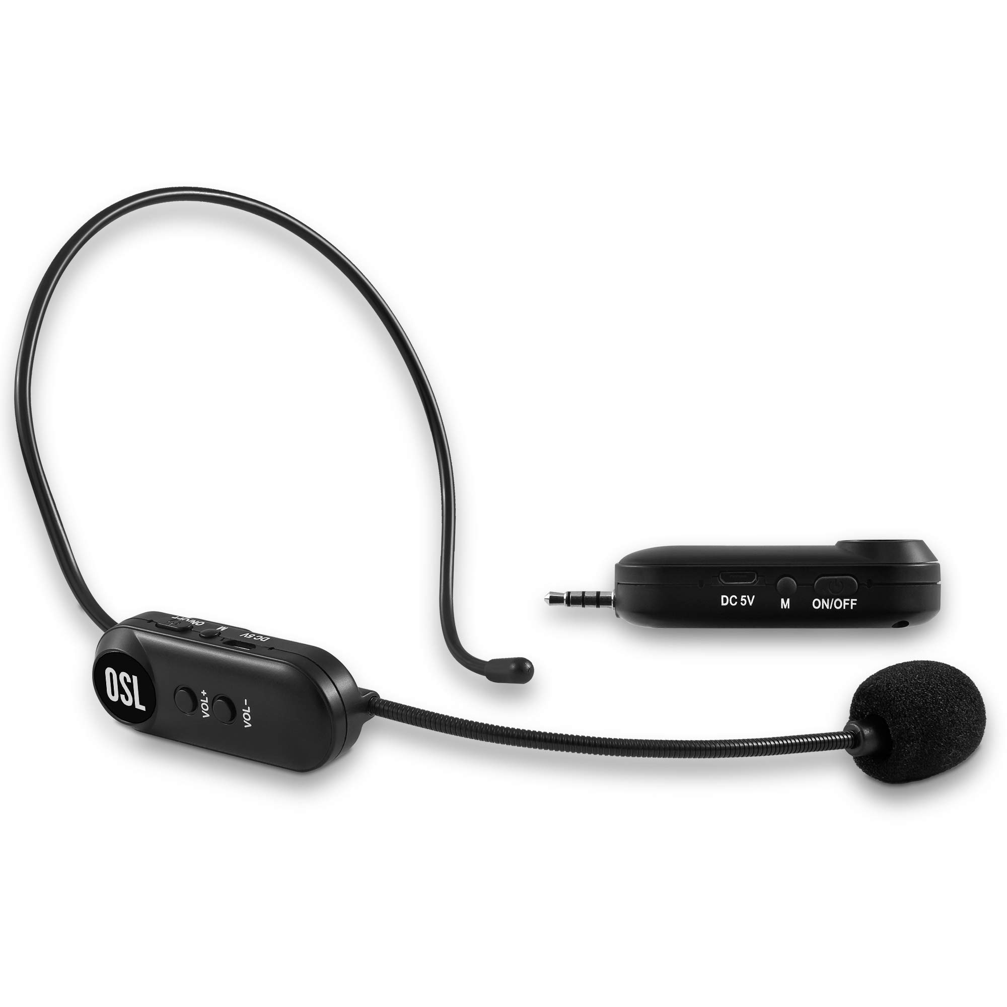 Osl Go Shoot Compact Wireless Headset Microphone System Transmitter ...