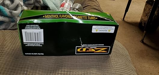Amazon.com: Zen Cigarette Tubes Menthol King Size (5 Pack) Five Boxes ...