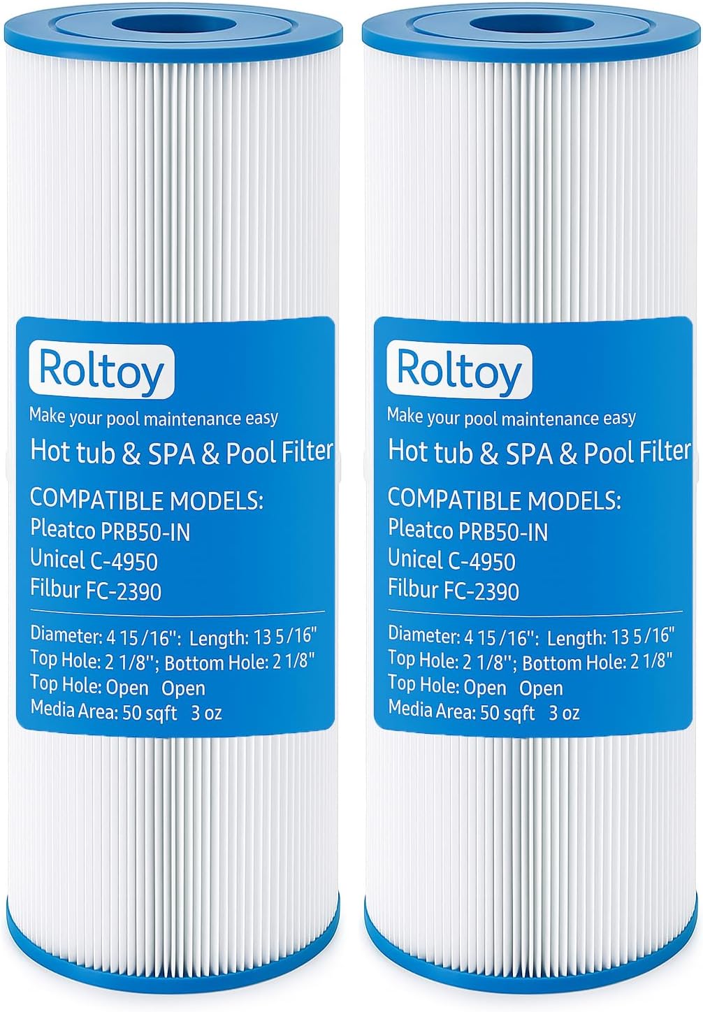 Amazon.com : Wowreed Spa Filter Compatible with Cryspool CP-04075 ...