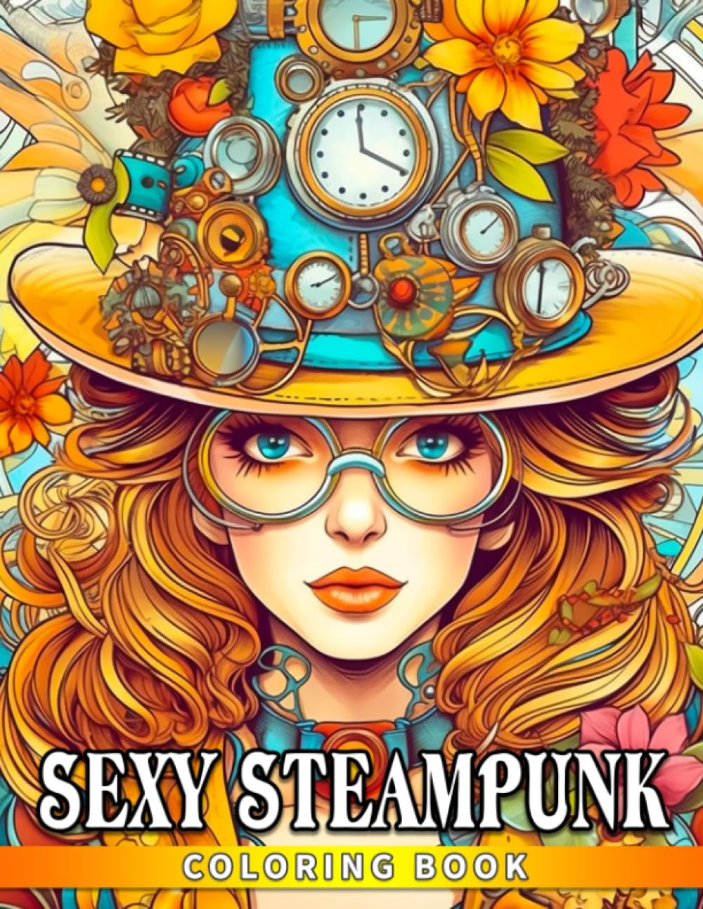 Amazon.com: Sexy Steampunk Coloring Book: Adults Coloring Pages With ...