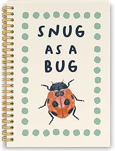 Amazon.com: XPH Funny Ladybird Spiral Notebook, Ladybug Journaling ...