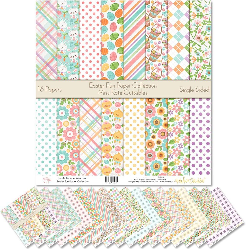 Amazon.com : Pattern Paper Pack - Easter Fun - Scrapbook Premium ...
