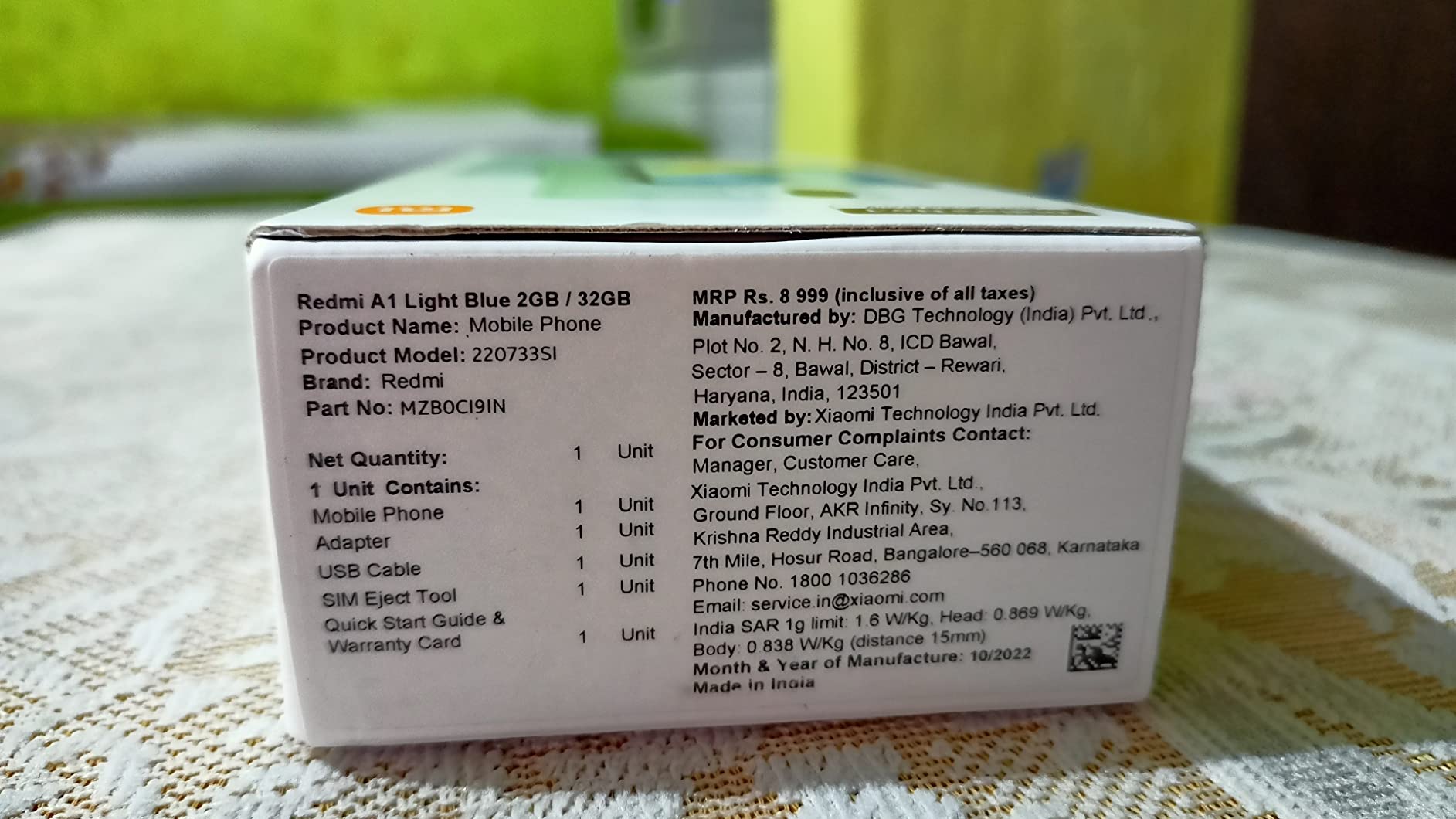 Redmi New 3 (Light Blue, 2GB RAM, 32GB Storage) : Amazon.in: Electronics