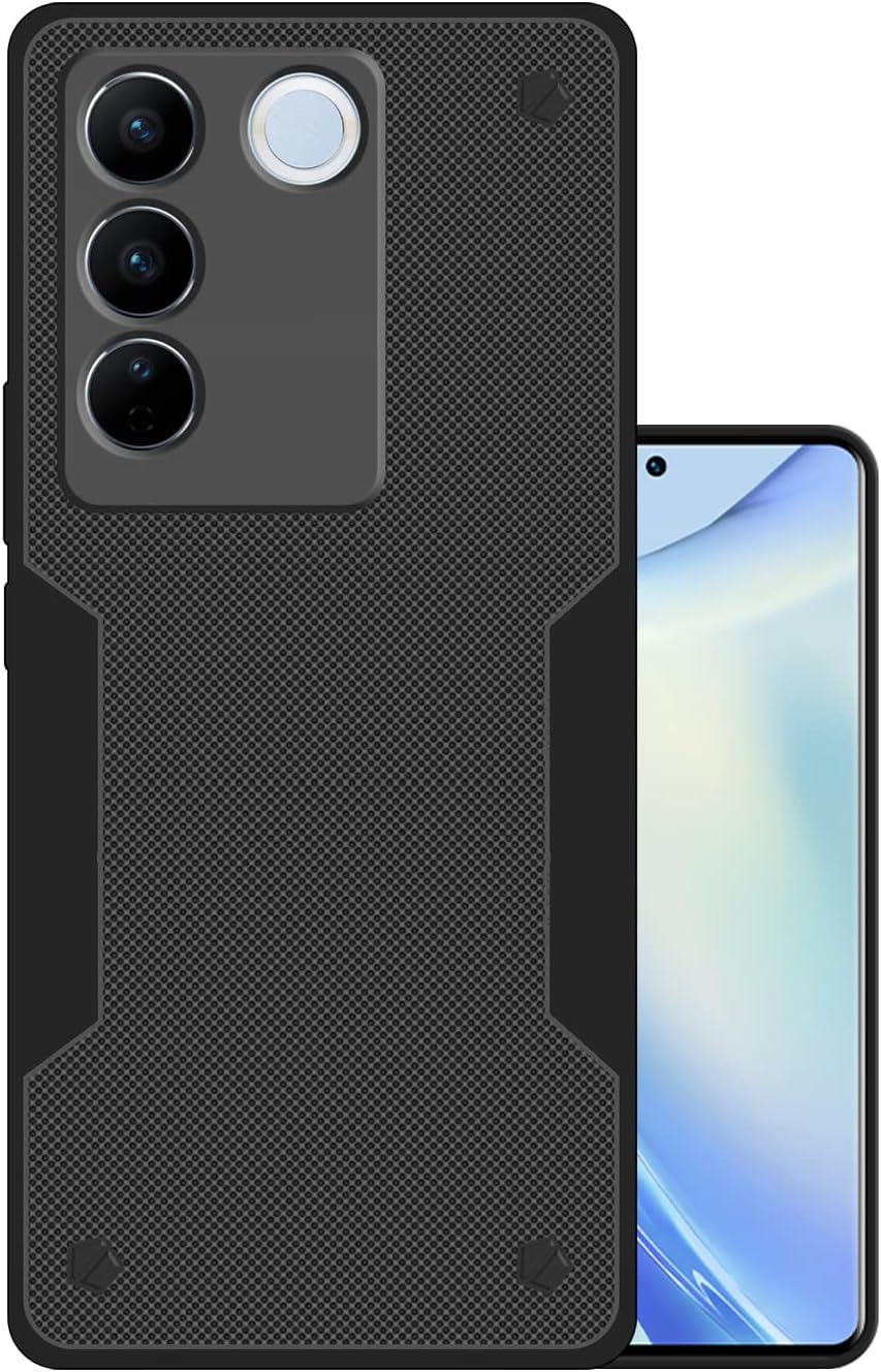 VIDO Silicone Super Frosted Soft Back Case Cover for Vivo V27 Pro 5G ...