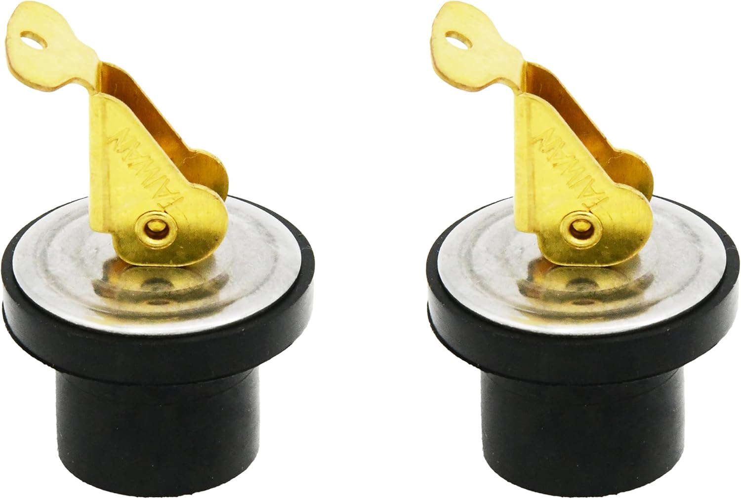 Amazon.com : Vinland Marine Brass Snap Handle Drain Plug for Ø3/4", Ø5 ...
