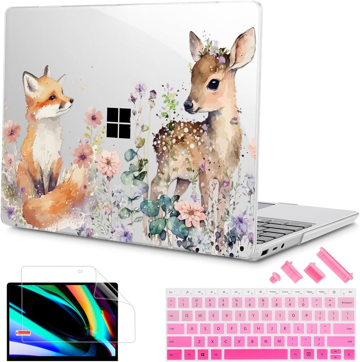 Amazon.com: Mektron Surface Laptop Go 12.4 inch Case Compatible with Go ...