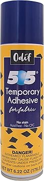 Amazon.com: Odif Usa 5.6-Ounce 505 Spray and Fix Temporary Fabric Adhesive