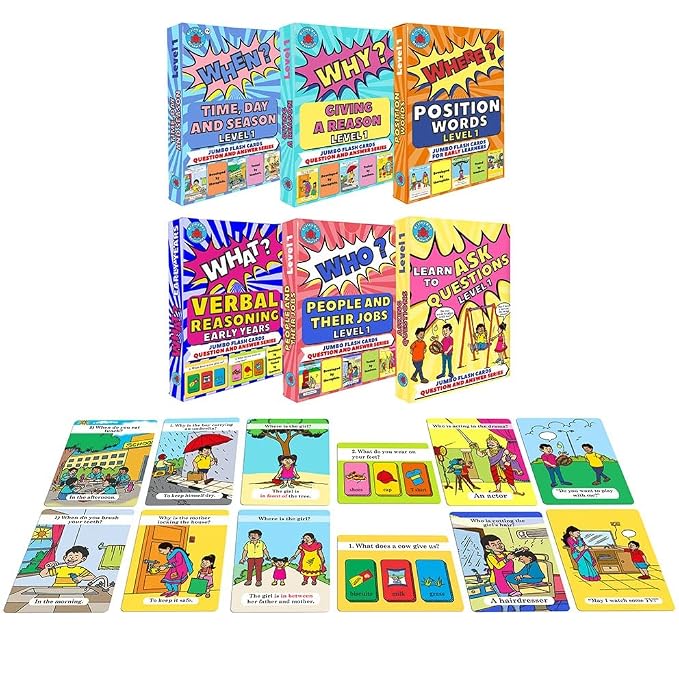 Buy Flashcards and Resources for Teaching Language (Complete Ask and ...