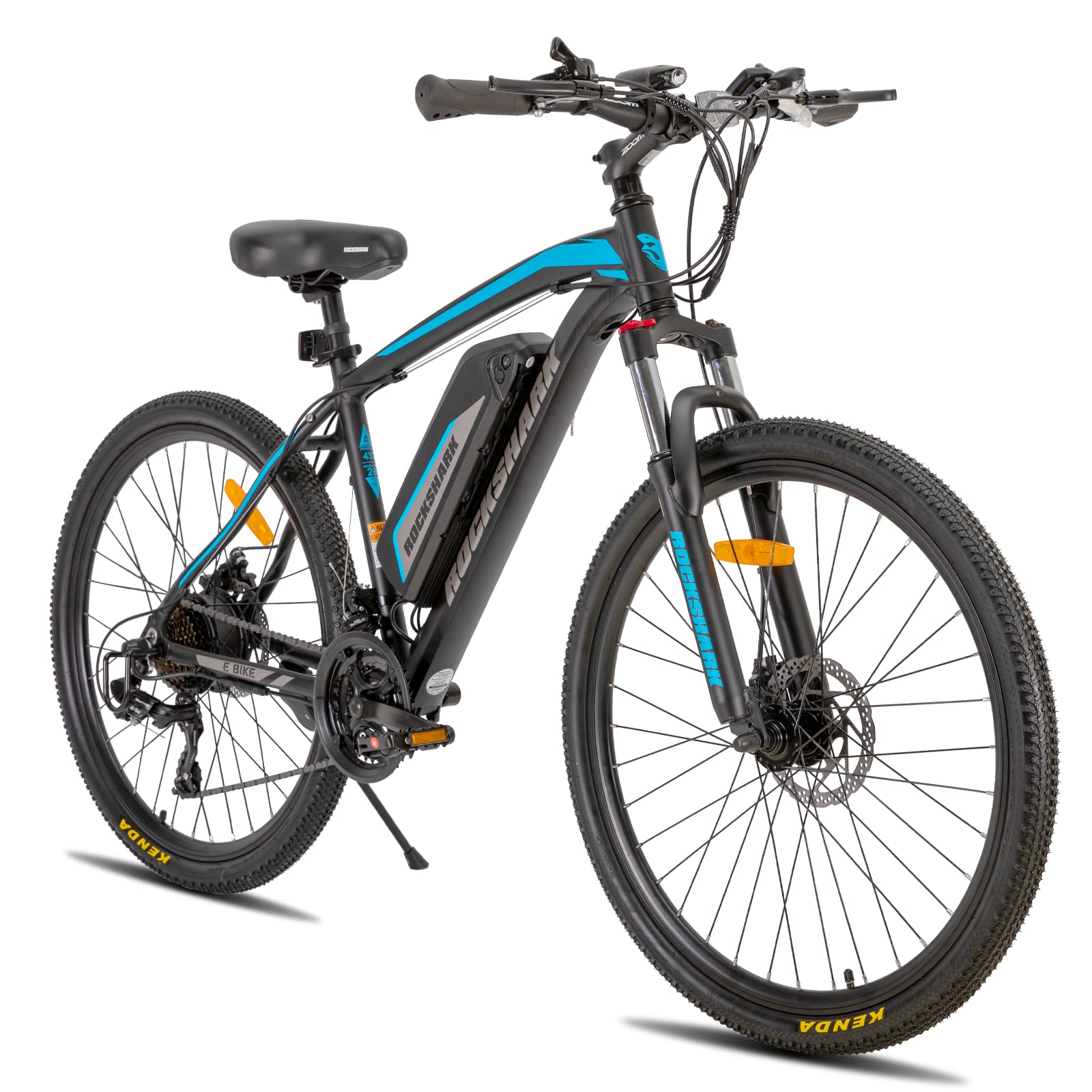 Buy HILAND Rockshark Electric Bike Electric ain Bike Aluminum 26/27.5 ...