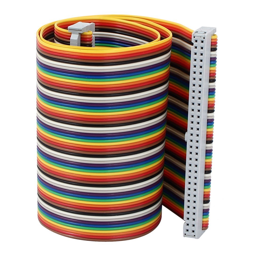 Amazon.com: Uxcell a16031500ux1751 Connector IDC Flat Rainbow Ribbon ...