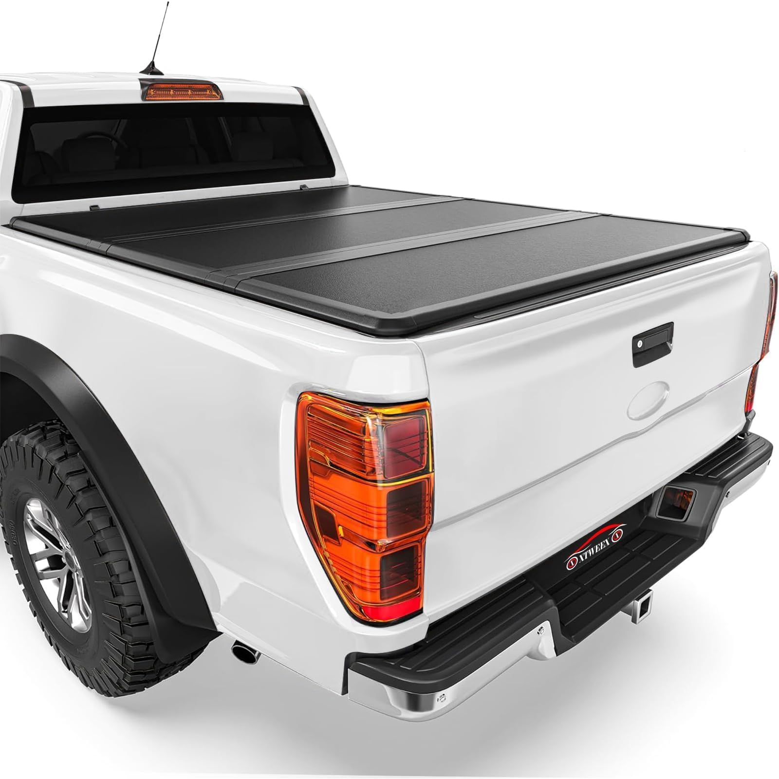 Amazon.com: AUTOSAVER88 Soft Tri-fold Truck Bed Tonneau Cover ...