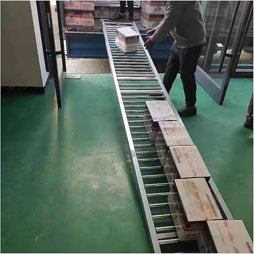 Light Duty Gravity Conveyor, Non-Feed Roller Conveyor Guides ...