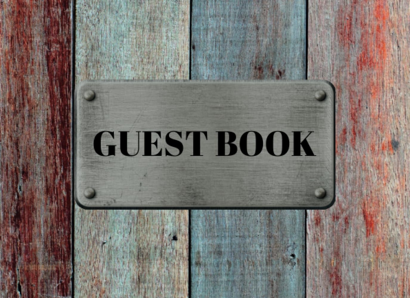 Guest Book: Guest Sign In Book, Visitor Guest Book, Guest Book For ...