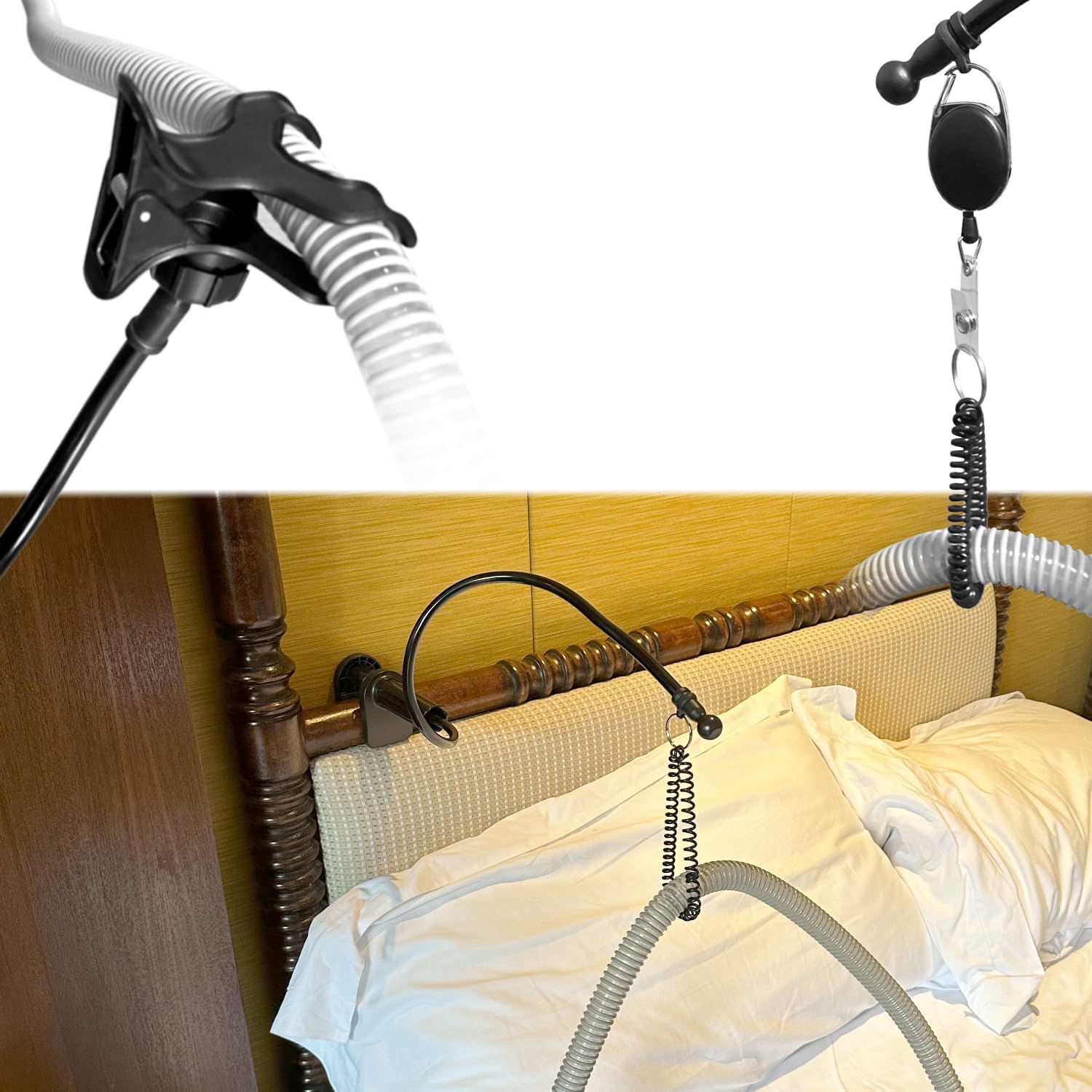 Amazon.com: CPAP Hose Holder Hanger, CPAP Hose Holder for Cpap Tube ...