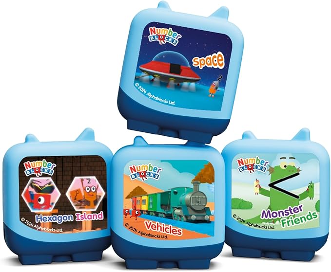 tonies Numberblocks Audio Clever Pocket Tonie Set, for use with ...