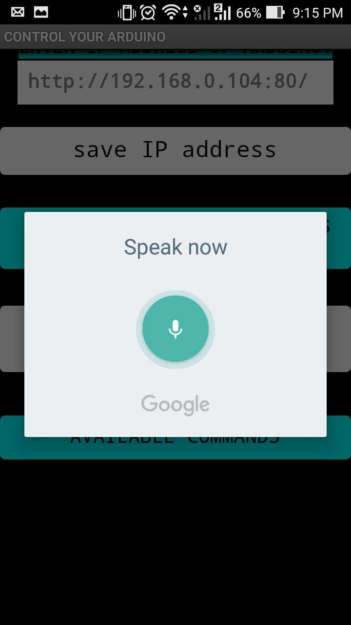 Arduino Voice Controller - App on Amazon Appstore