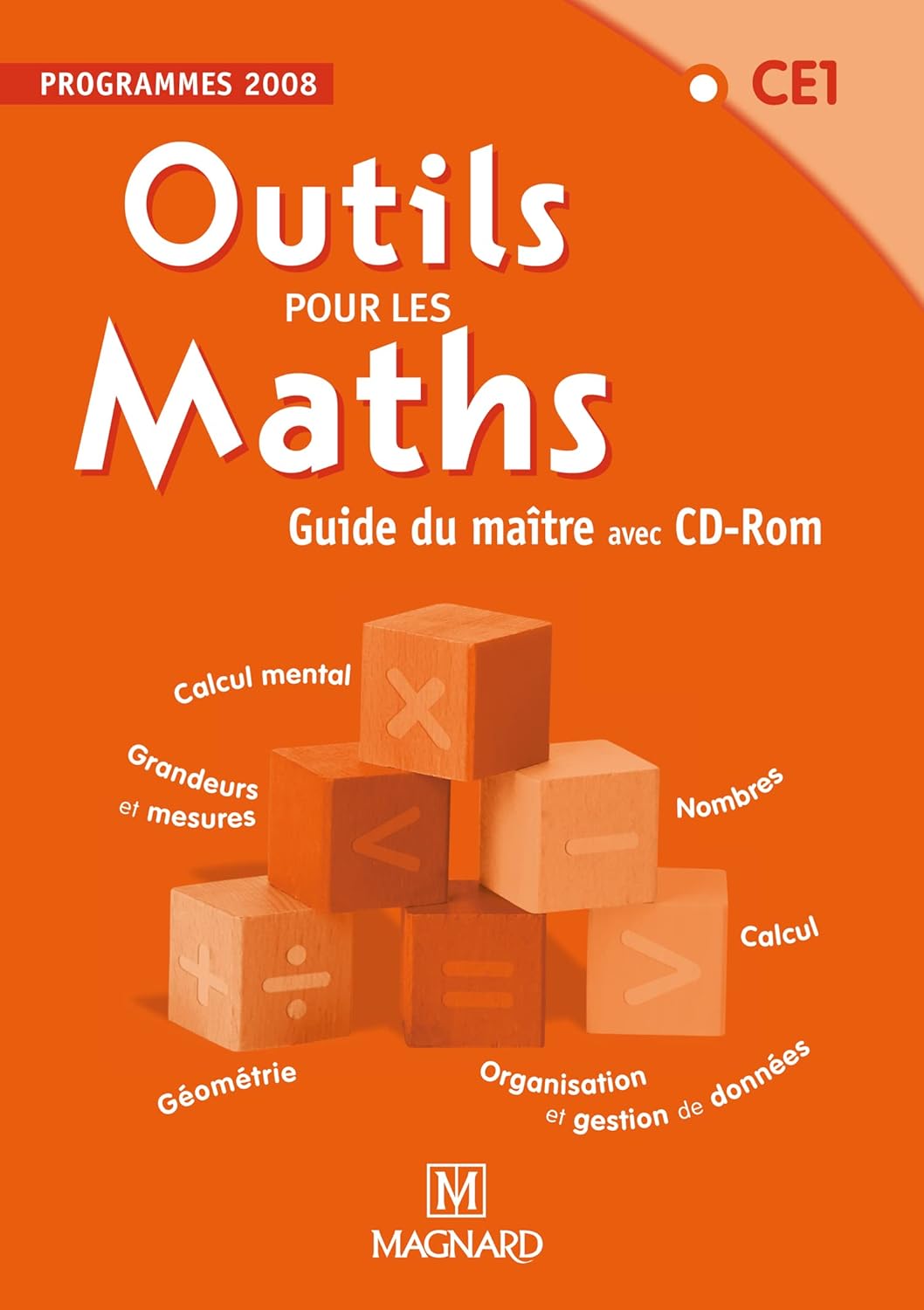 Amazon.com: Outils pour les Maths CE1 (2012) - Guide du maître avec CD ...