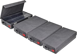 Amazon.com: NUSWOR Upgrades Cassette Tape Storage Box - Dust-proof ...