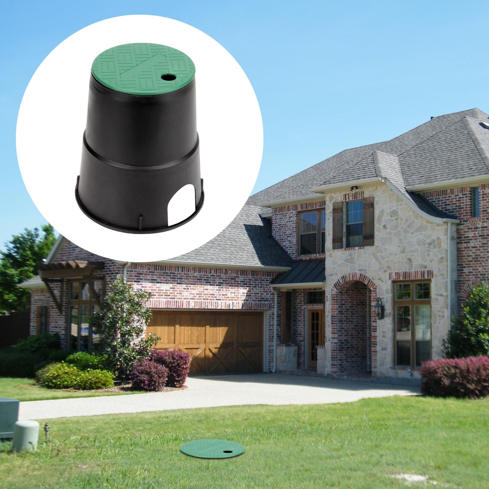 Snapklik.com : 6 Pcs 6 Inch Valve Round Box Cover Lid Replacement For ...