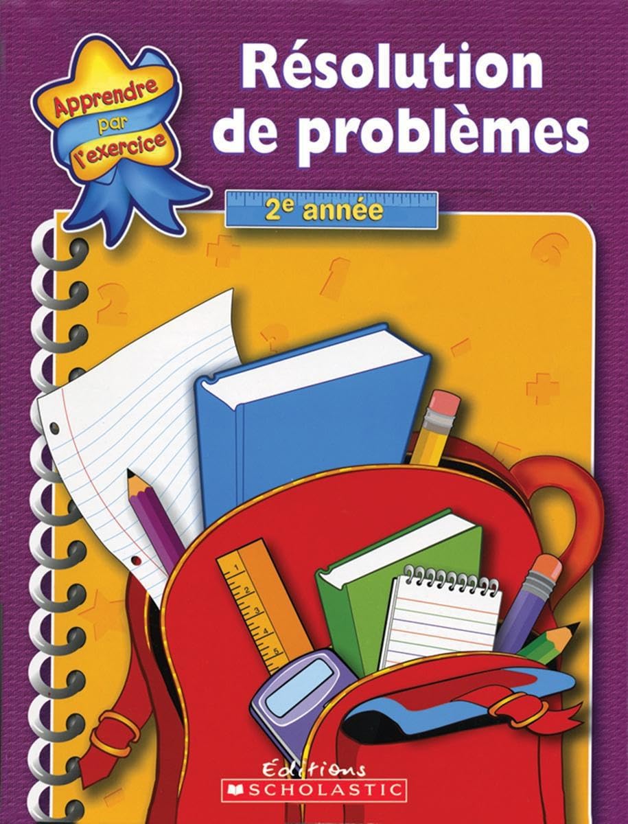 Amazon.com: R?solution de Probl?mes - 2e Ann?e (Apprendre Par l'Exercice) (French Edition ...