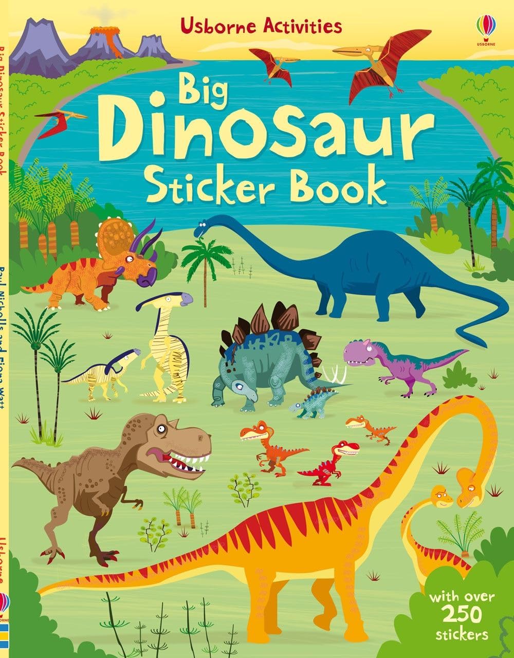 Big Dinosaur Sticker Book: 1 (Sticker Books): Amazon.co.uk: Fiona Watt ...