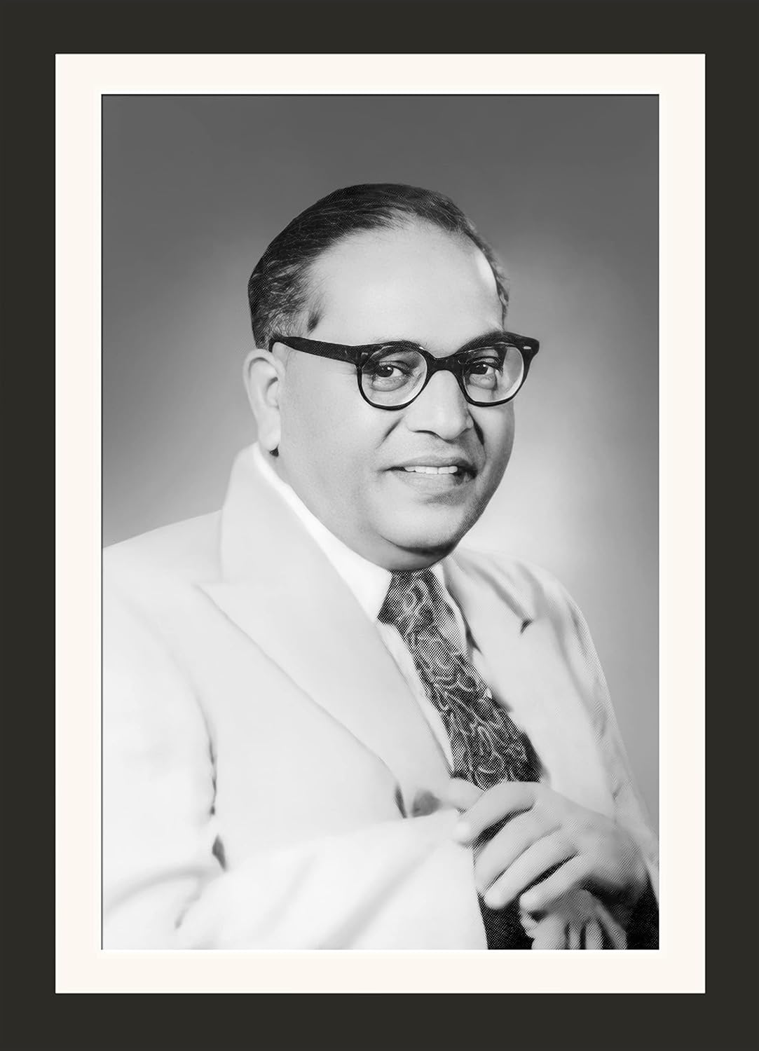 FRAMES CAPITAL Dr. Bhim Rao Ambedkar 1.5 Inch Frame | Velvet Thermal ...