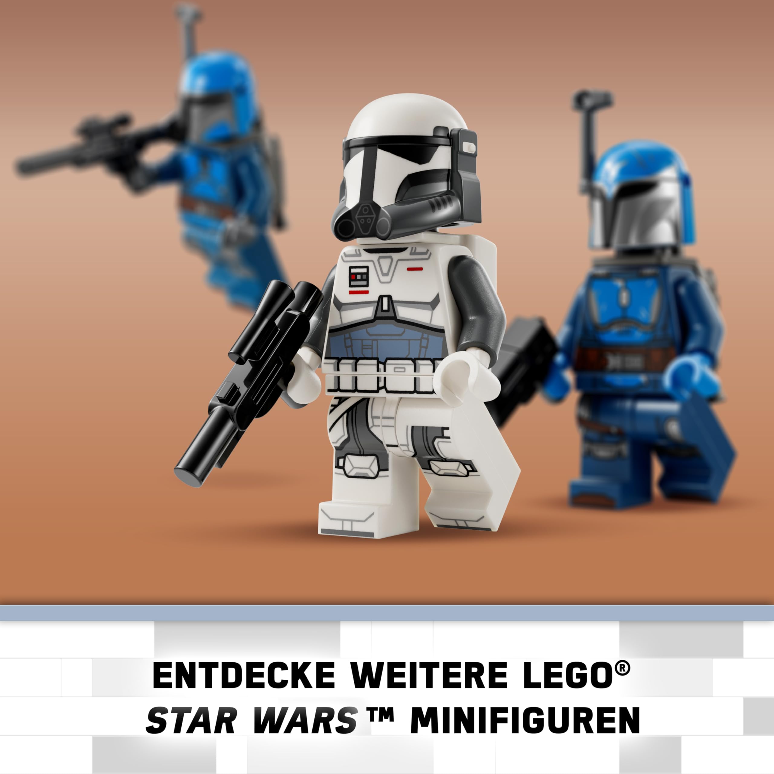 LEGO Star Wars Clone Warrior Figures Set: Imperial Commando with ...