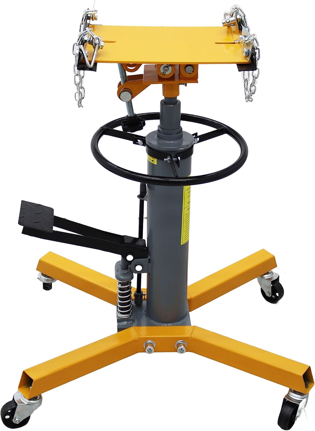 INTSUPERMAI Hydraulic Transmission Jack Tool with 360°Rotary Wheels ...