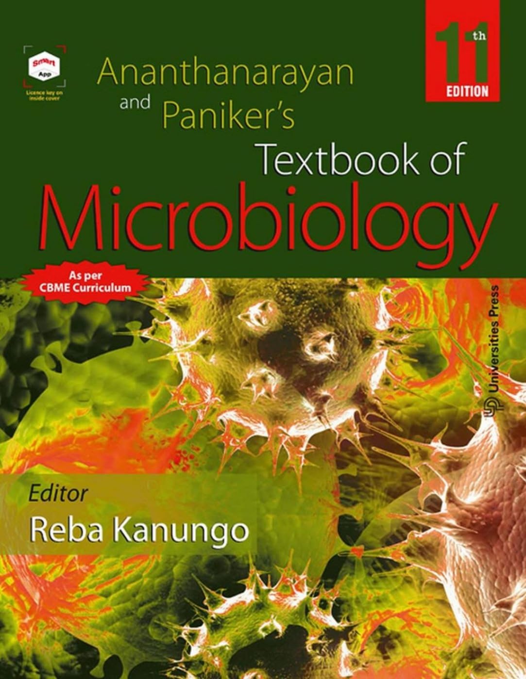Ananthanarayan and Paniker's Textbook of Microbiology